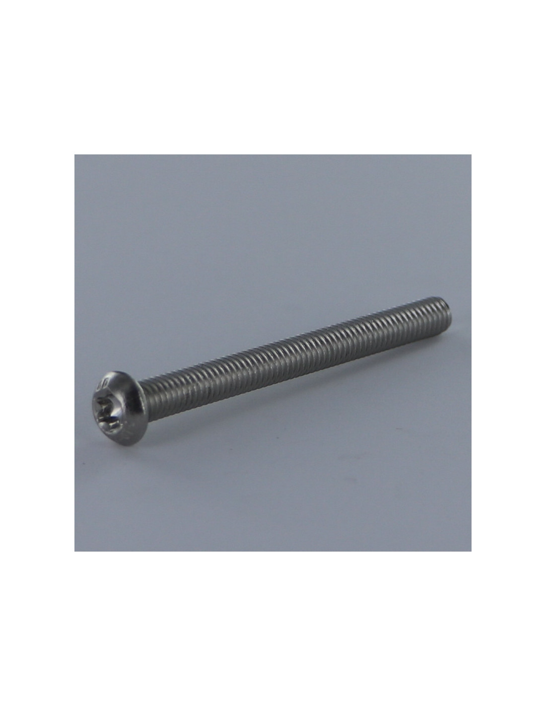 Vis métaux Tête Bombée TORX T50 M10X75 Filetage total Inox A2