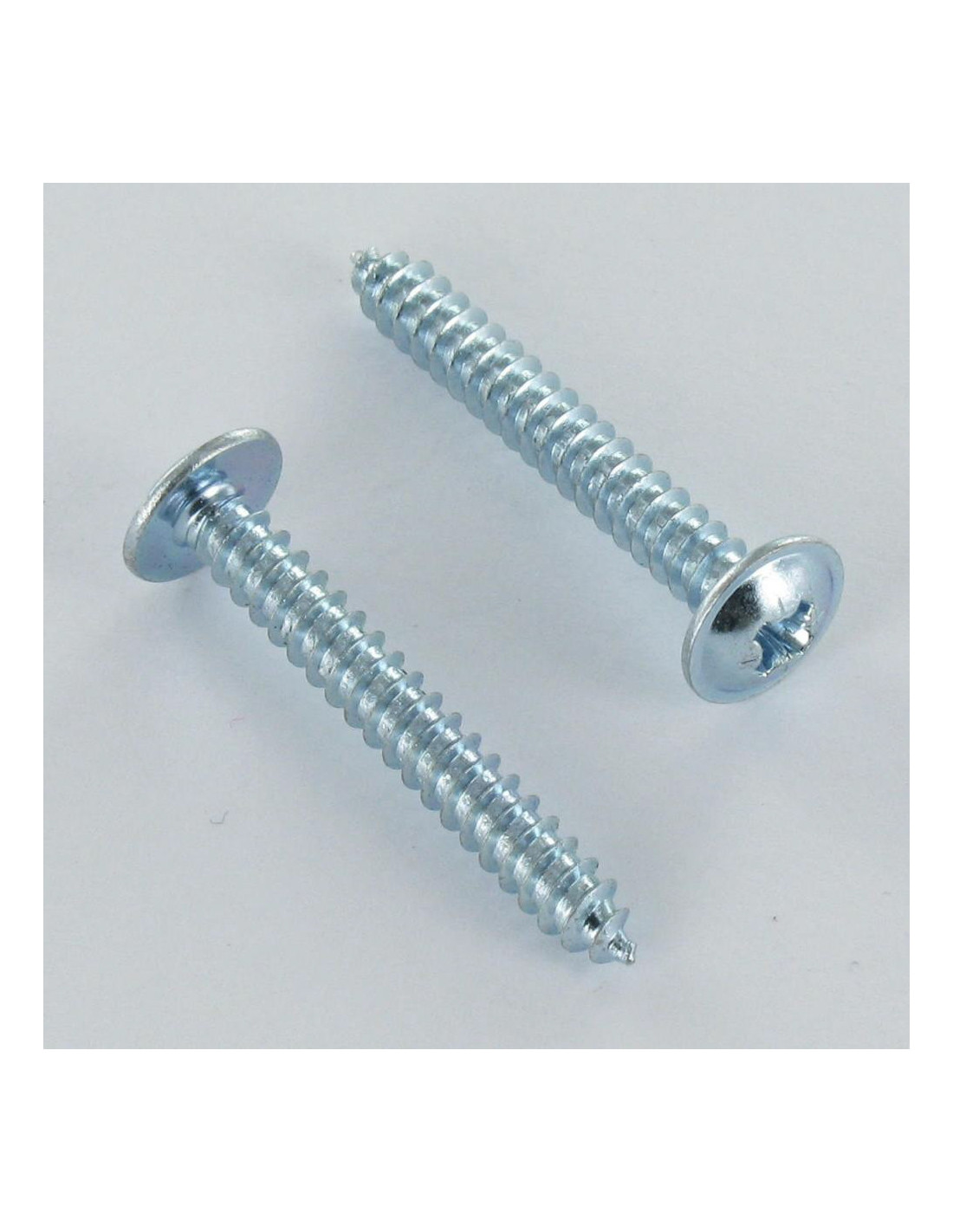 Vis tôle Poelier tête ronde large Tête ronde large Pozi 4.2X16 Acier ...