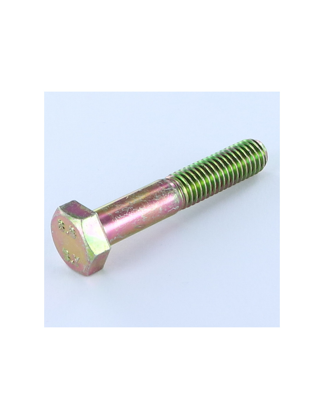 Corps de boulon filetage partiel Tête hexagonale TH M10X40 Classe 8.8 Bichromaté