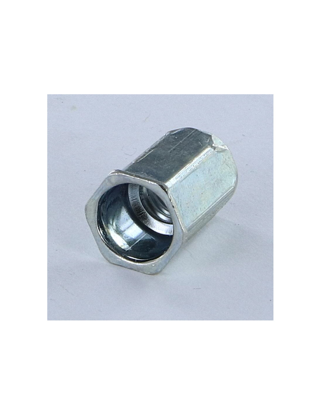 Ecrou A sertir Hexagonal Tête Réduite M4X10.5 Acier zingué ACRTH