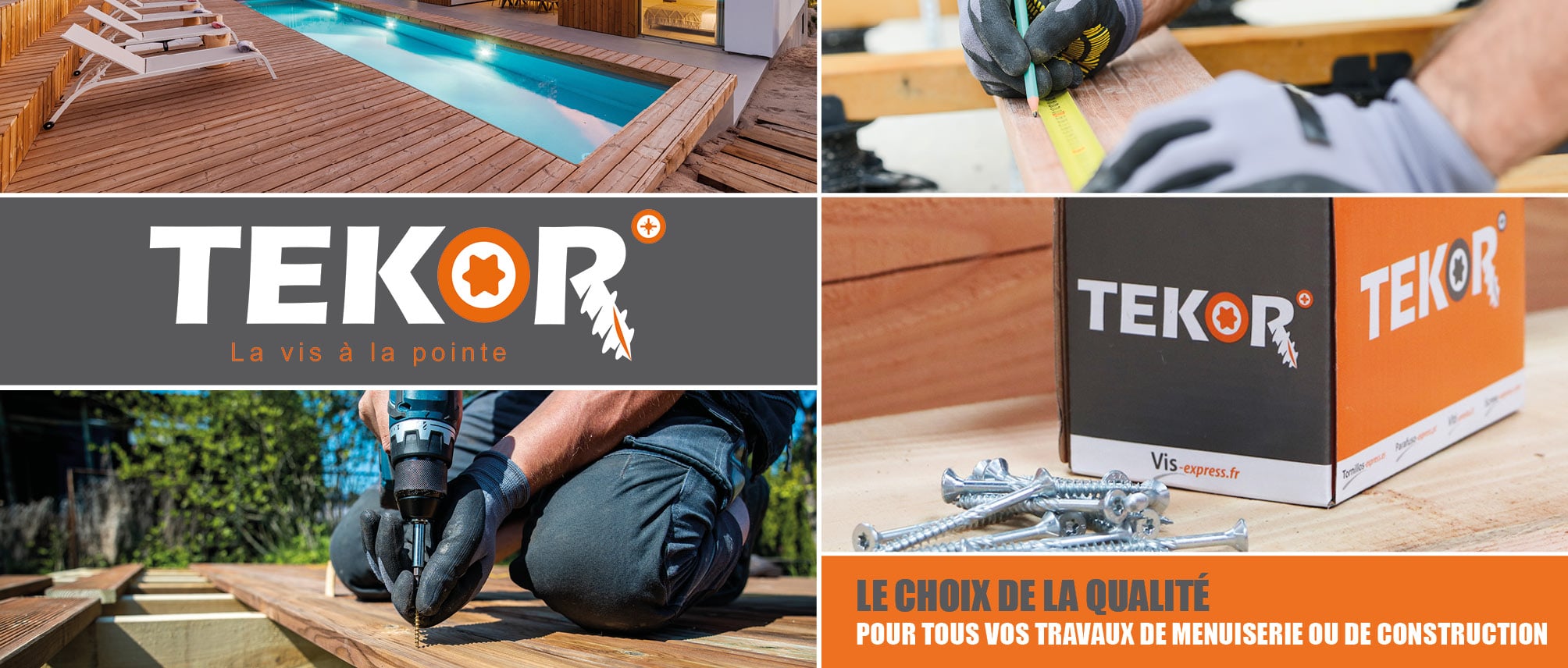 Tout savoir sur notre vis à bois TEKOR